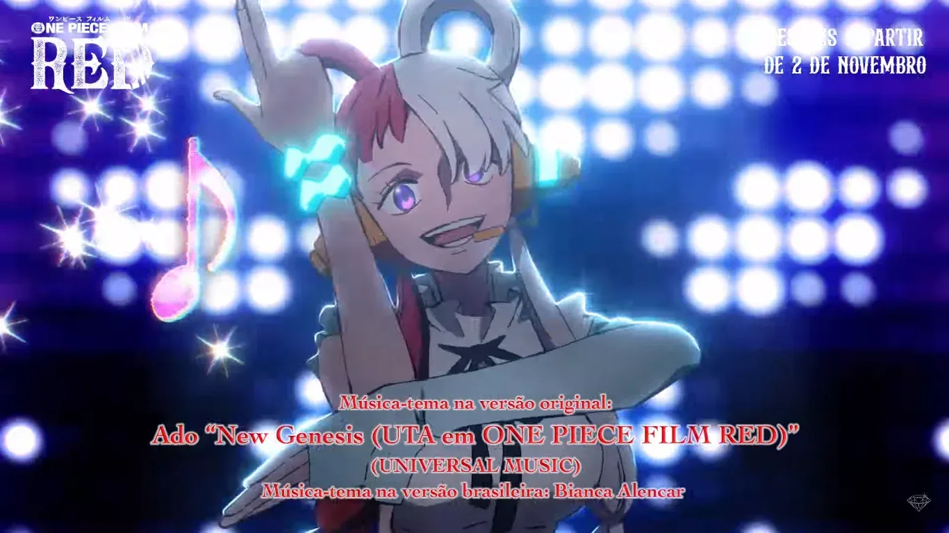 One Piece Film Red - Trailer oficial dublado - Pousada Nerd