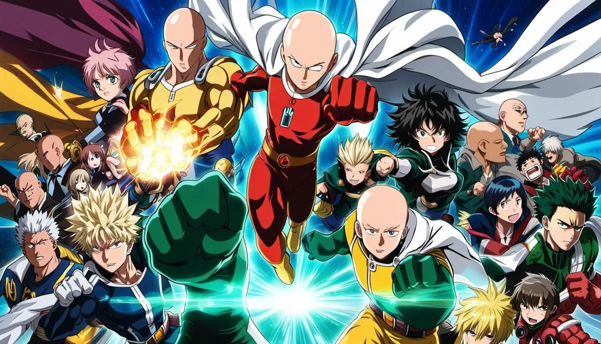 Semelhanças e Diferenças entre One Punch Man e My Hero Academia ...